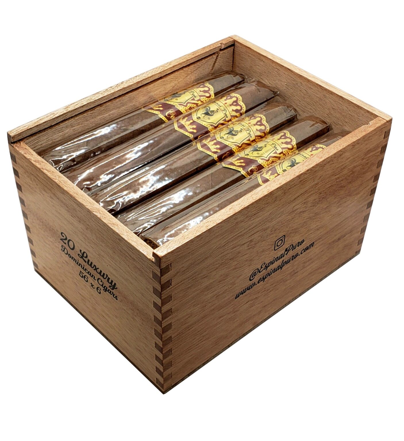 Espinal Puro "Gallo Coronado" - 56x6 Pigtail Cigar | EspinalPuro.com